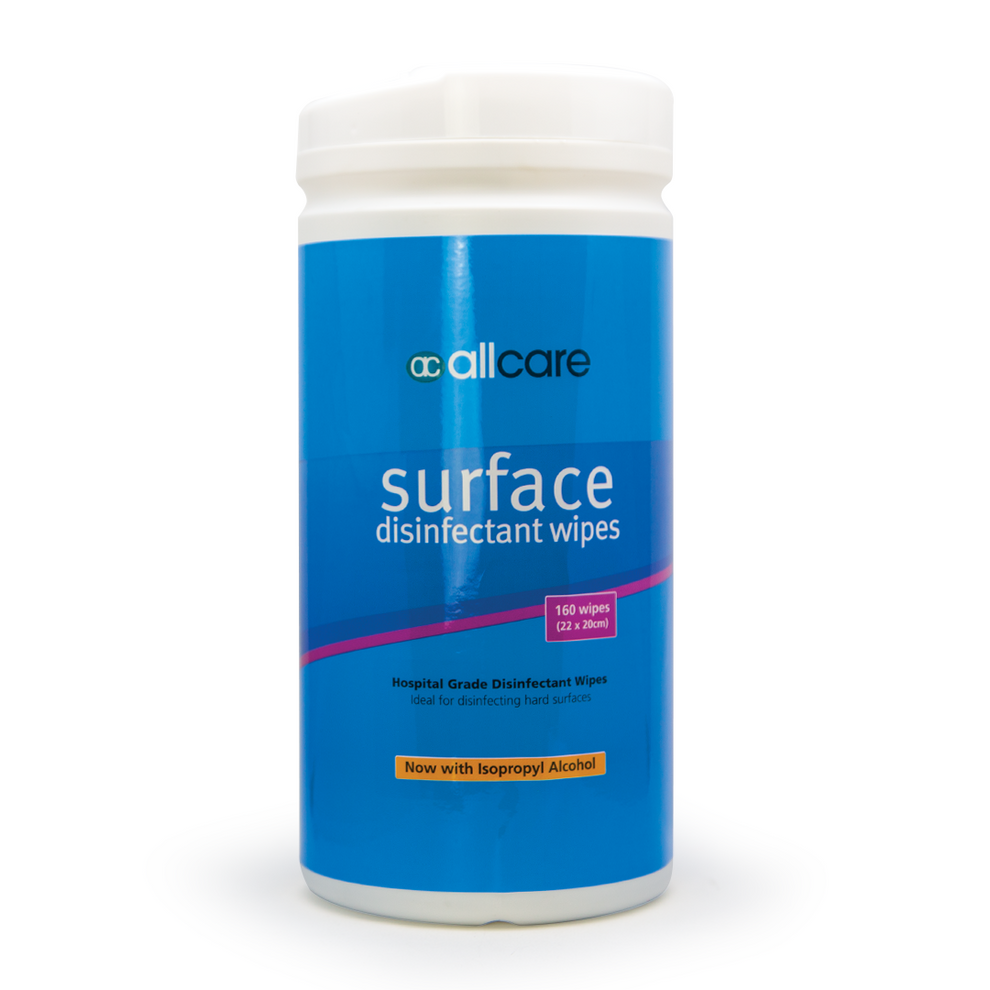Surface Disinfectant Wipes – 70% Isopropyl Alcohol, Hospital Grade, 16 ...