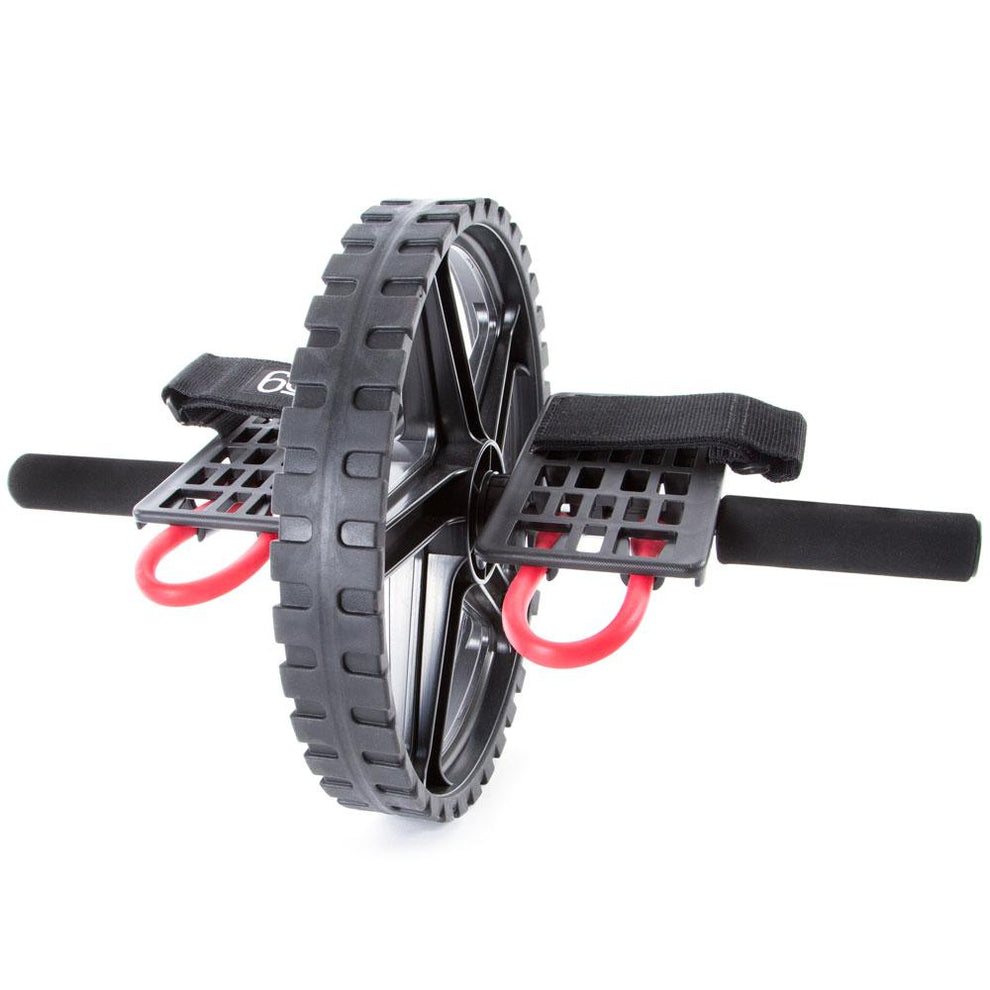 Power Wheel Ab Roller — Stable Dual-Wheel Core Trainer – Health Wholesale