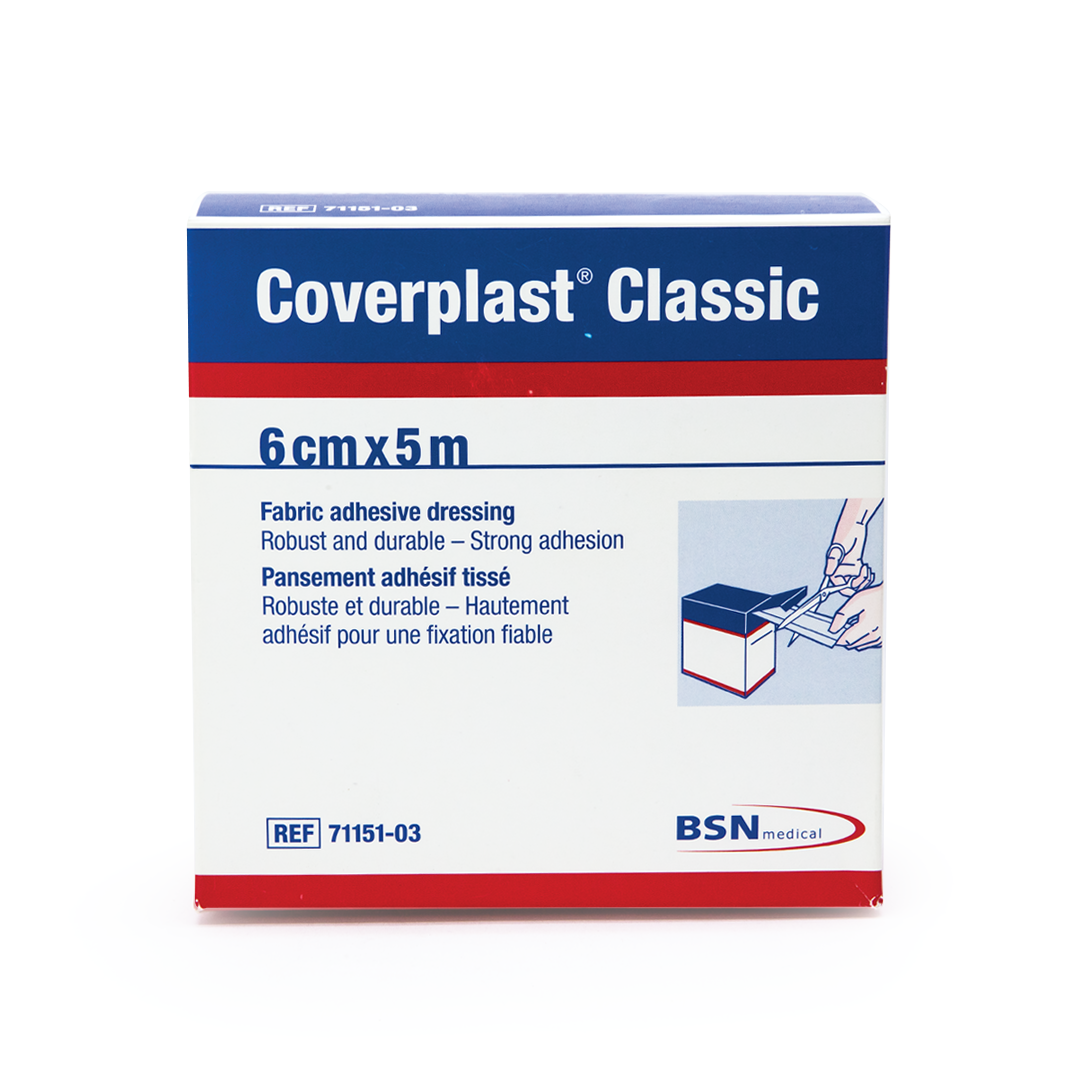 Coverplast Dressing Strip 6 cm x 5 m — Adhesive Conforming Dressing Ro ...
