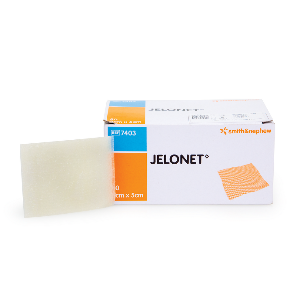 Jelonet Sterile Paraffin Tulle Gras Dressing — Low-Adherence Wound Con ...