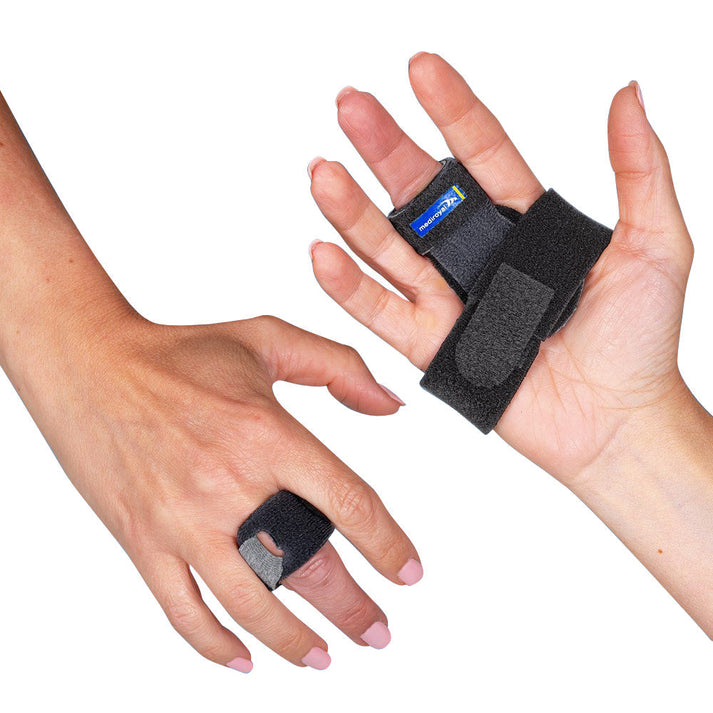 Trigger finger splint adjustable thermoplastic support – Health Wholesale
