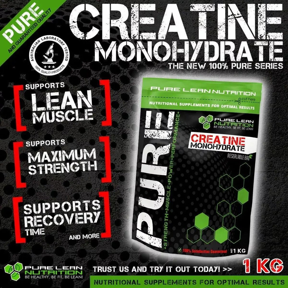 1KG Creatine Monohydrate Powder HPLC Tested Gym Workout Enhancer Micro ...